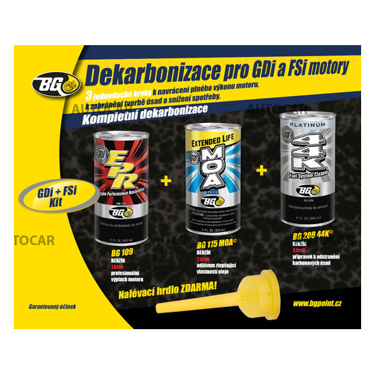 BG 6577 KIT Dekarbonizácie GDi, FSi, TSi